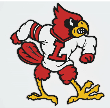 Louisville Mascot 4 x 4 – Designs by Jami